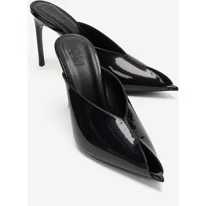 PROLOGUE SHOES Mirena Stiletto Mule - Black