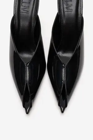 PROLOGUE SHOES Mirena Stiletto Mule - Black