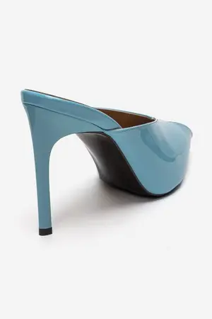 PROLOGUE SHOES Mirena Stiletto Mule - Blue