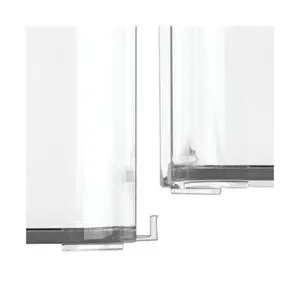 IDESIGN Interlocking Makeup Drawer Organizer, Plastic Bins For Bathroom Vanity, Dresser, Or Desk