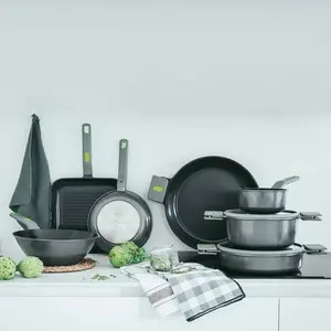 BRA COOKWARE Life Ceramic Nonstick 6.3-inch Saucepan