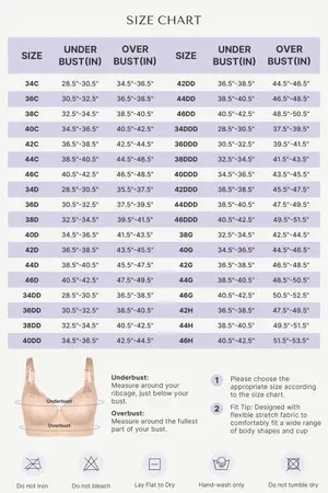 SHAPELLX Back Smoothing Lace Underwire Bra - Beige