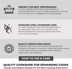 BRA COOKWARE Signature Stainless Steel Steamer, 9.5 Inches