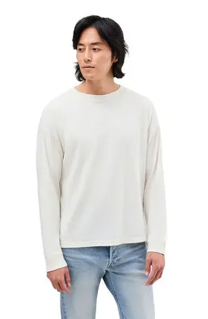 Richer Poorer The Relaxed Long Sleeve Tee - Bone