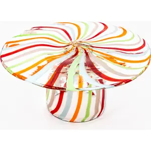 JEANNE FITZ Gezellig Reversible Cake Stand - Multi