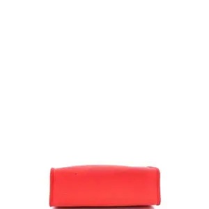 Hermès Herbag Zip Leather And Toile 31 - Red