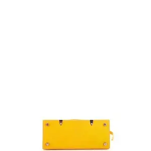 Goyard Structured Saigon Top Handle Bag Coated Canvas With Leather Mini