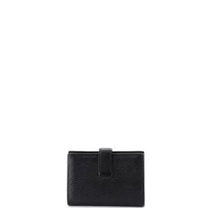 Hermès Bearn Card Case Chevre Mysore - Black