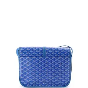 Goyard Belvedere Ii Messenger Bag Coated Canvas Mm - Blue