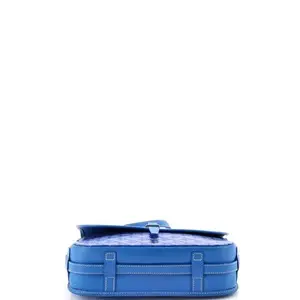 Goyard Belvedere Ii Messenger Bag Coated Canvas Mm - Blue
