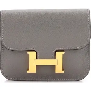 Hermès Constance Slim Wallet Evercolor