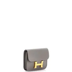 Hermès Constance Slim Wallet Evercolor