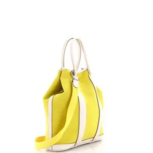 Hermès Garden File Tote Toile And Leather 28