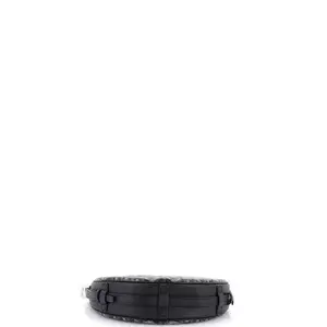 Goyard Hirondelle Shoulder Bag Coated Canvas And Leather - Black