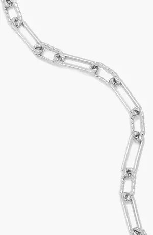 YOJ Molten Link Chain Necklace