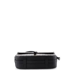 Goyard Belvedere Ii Messenger Bag Coated Canvas Mm - Black