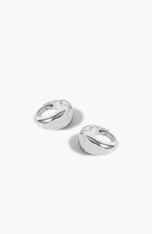 YOJ Mini Pebble Hoop Earrings
