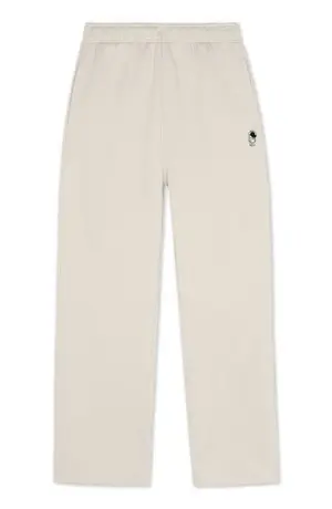 DALIX Astronaut Midweight Fleece Relaxed Track Pants - Bone