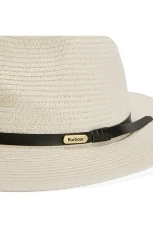Barbour Evelyn Trilby Upf 40+ Fedora - Ecru