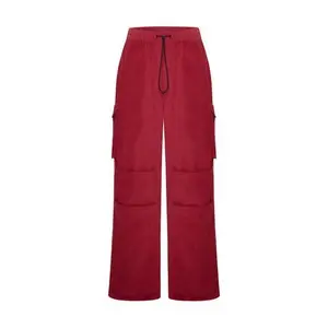 PCFG Pure Cotton Cargo Pants - Red