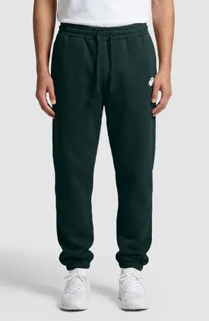 DALIX Ghost Midweight Fleece Regular Fit Track Pants - Pine Green