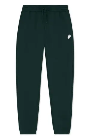 DALIX Ghost Midweight Fleece Regular Fit Track Pants - Pine Green