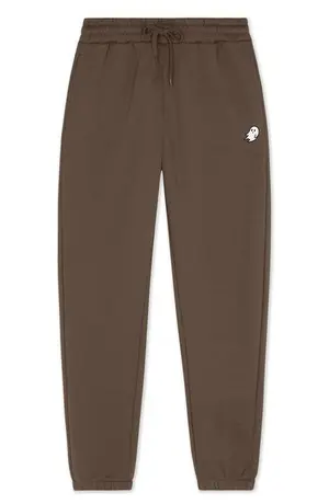 DALIX Ghost Midweight Fleece Regular Fit Track Pants - Walnut