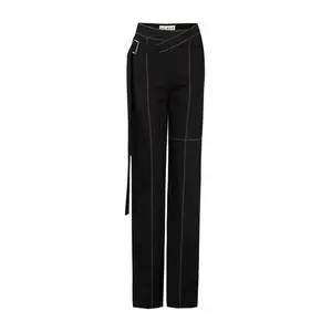 PCFG Free Heaven Stitch Detail Pant - Black