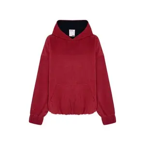 PCFG Pure Cotton Hooded Sweatshirt - Red