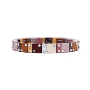 THE LOVERY The Lovery Fine Jewelry Domino Stretch Bracelet
