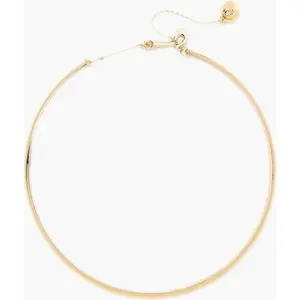 YOJ Minos Choker Bar Collar Necklace - Gold