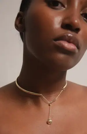 YOJ Minos Choker Bar Collar Necklace