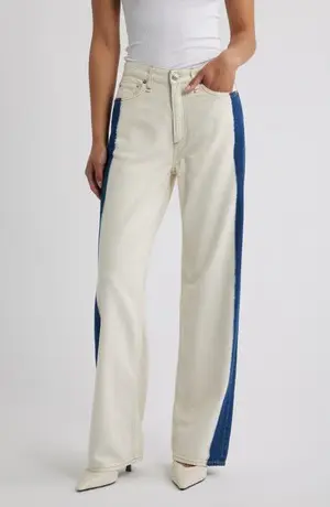Rag & Bone Featherweight Logan Wide Leg Jeans