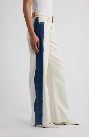 Rag & Bone Featherweight Logan Wide Leg Jeans
