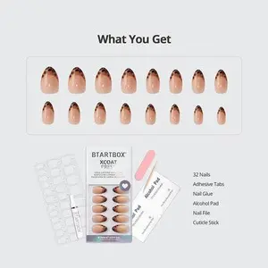 BTARTBOXNAILS Press-on Nails Almond Nail Set