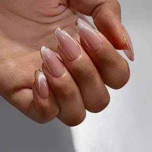 BTARTBOXNAILS Press-on Nails Almond Nail Set - Knightshield