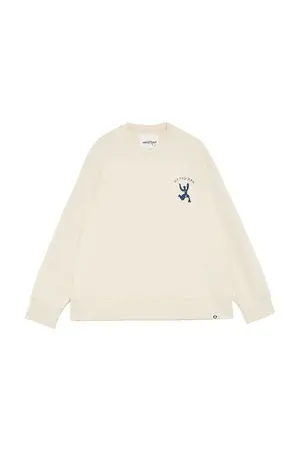 OTTOD'AME Cotton Crewneck Sweatshirt With Graphic Print