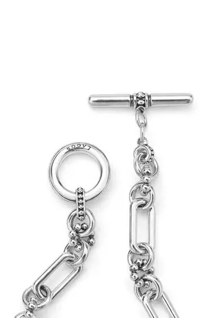 Lagos Sterling Petite Link Bracelet