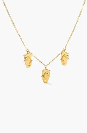 YOJ Visage Mini Charm Necklace