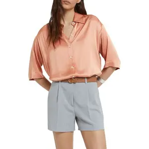 OTTOD'AME Viscose Shirt - Peach