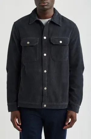 MAVI Corduroy Snap-up Shirt