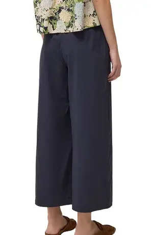 OTTOD'AME 100% Cotton Poplin Culottes Trousers