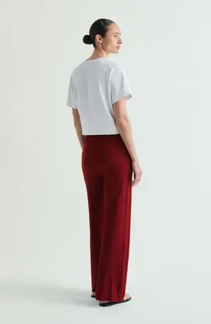 SCALPERS Set Pointelle Knit Pant