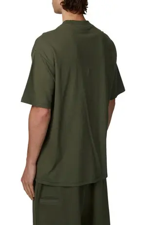 GOOD FOR NOTHING Oversized Halftone T-shirt - Green