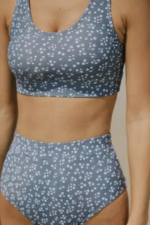Geode Swimwear Pacific Scoop Neck Bikini Top