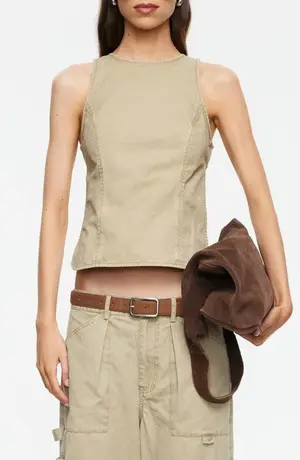 Lioness Harmony Open Back Tank - Tan