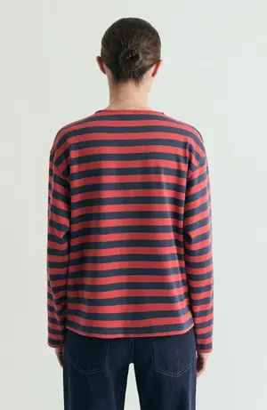 SCALPERS Striped T-shirt Patch - Redstripes