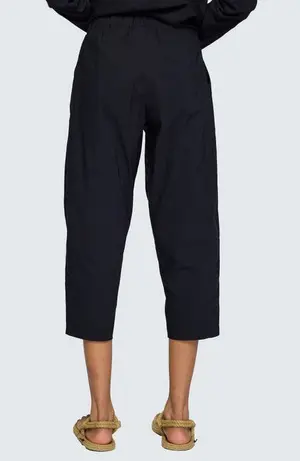 LUUKAA Elara Stretch Linen Cotton Blend Pants