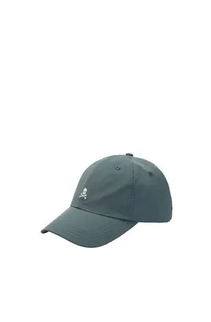SCALPERS Tec Hood Cap Baseball Cap With Embroidered Logo - Blue