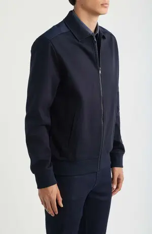 BOSS Sigmon Zip Shirt Jacket